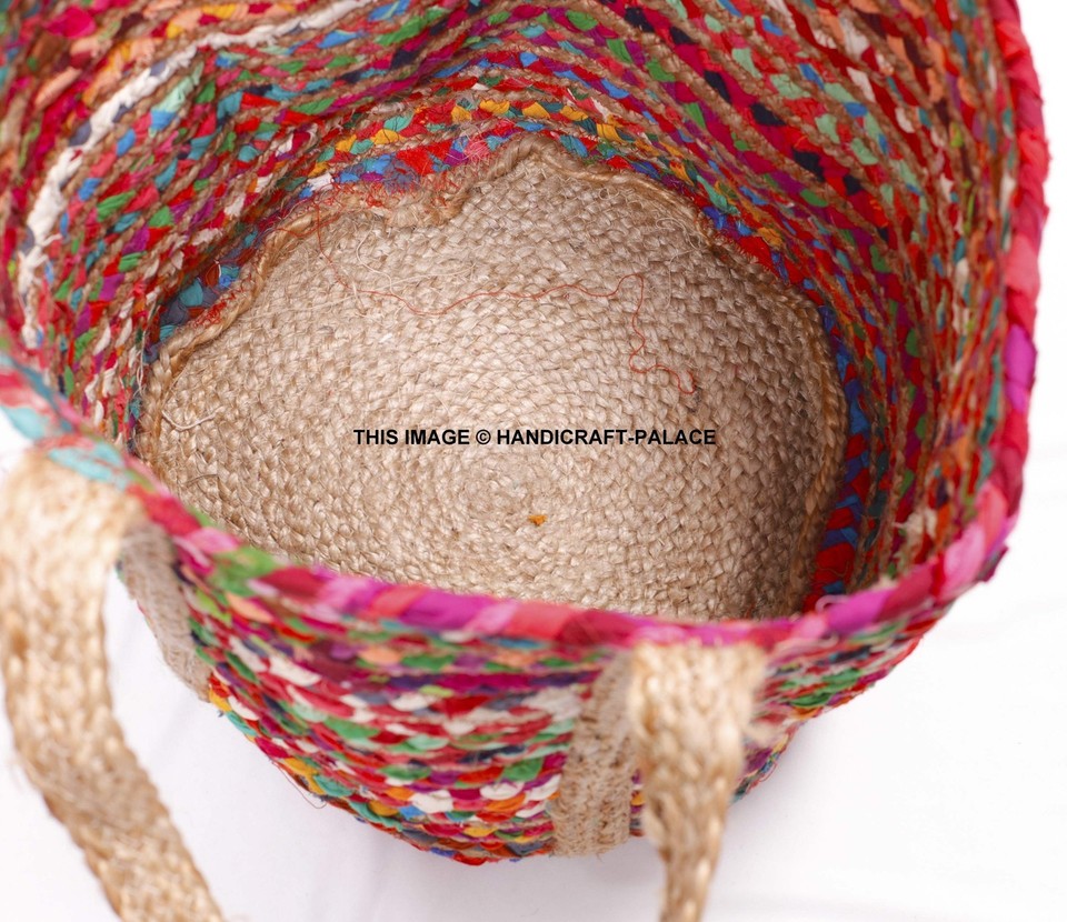 Indian Braided Jute Cotton Shoulder Bag Bohemian Handmade Women Hand ...