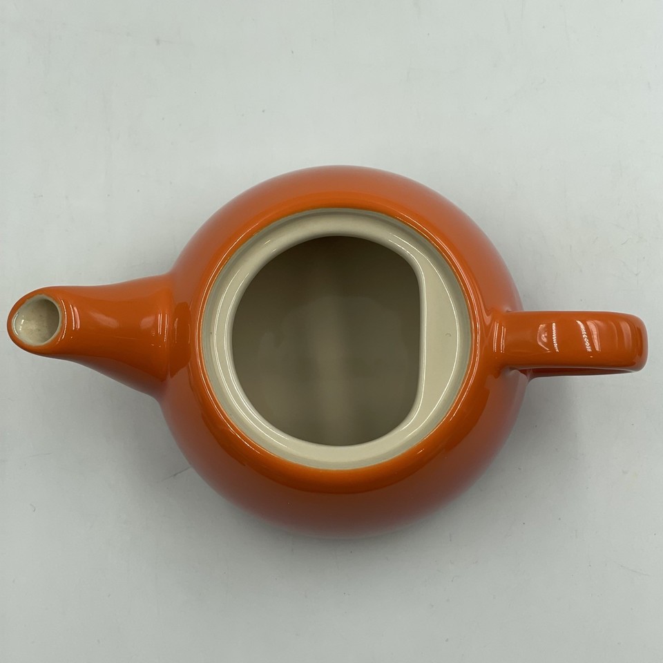 Le Creuset • Tea For One Set • Tea Pot & Cup • 'Volcanic Orange' | eBay UK