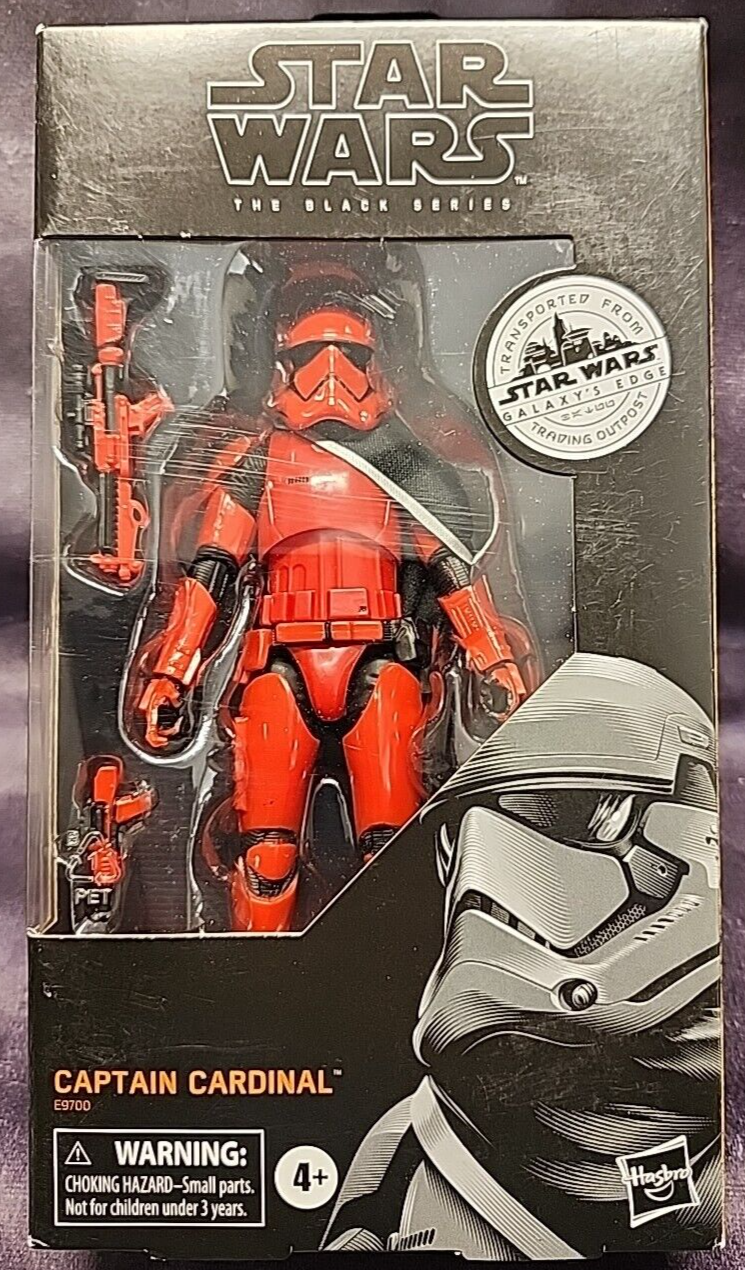 STAR WARS BLACK SERIES 6" GALAXY'S EDGE: CAPTAIN CARDINAL EXCLUSIVE NIP ...