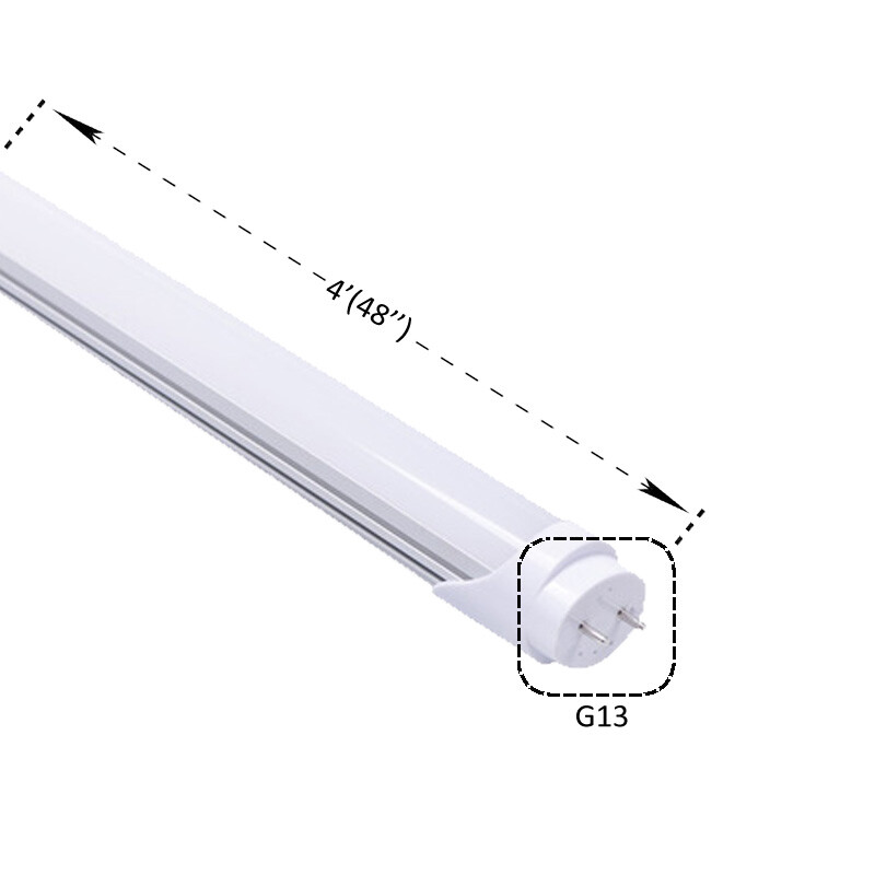 25pcs T8 4FT G13 Bi Pin LED Tube Light 22W Replacement Fluorescent ...