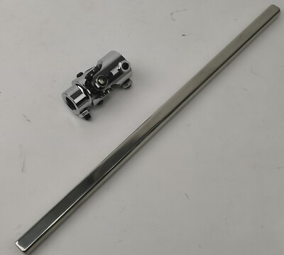 Corvette C4 Rack Universal 3/4" DD x 17mm DD Chrome U-Joint + 36 ...