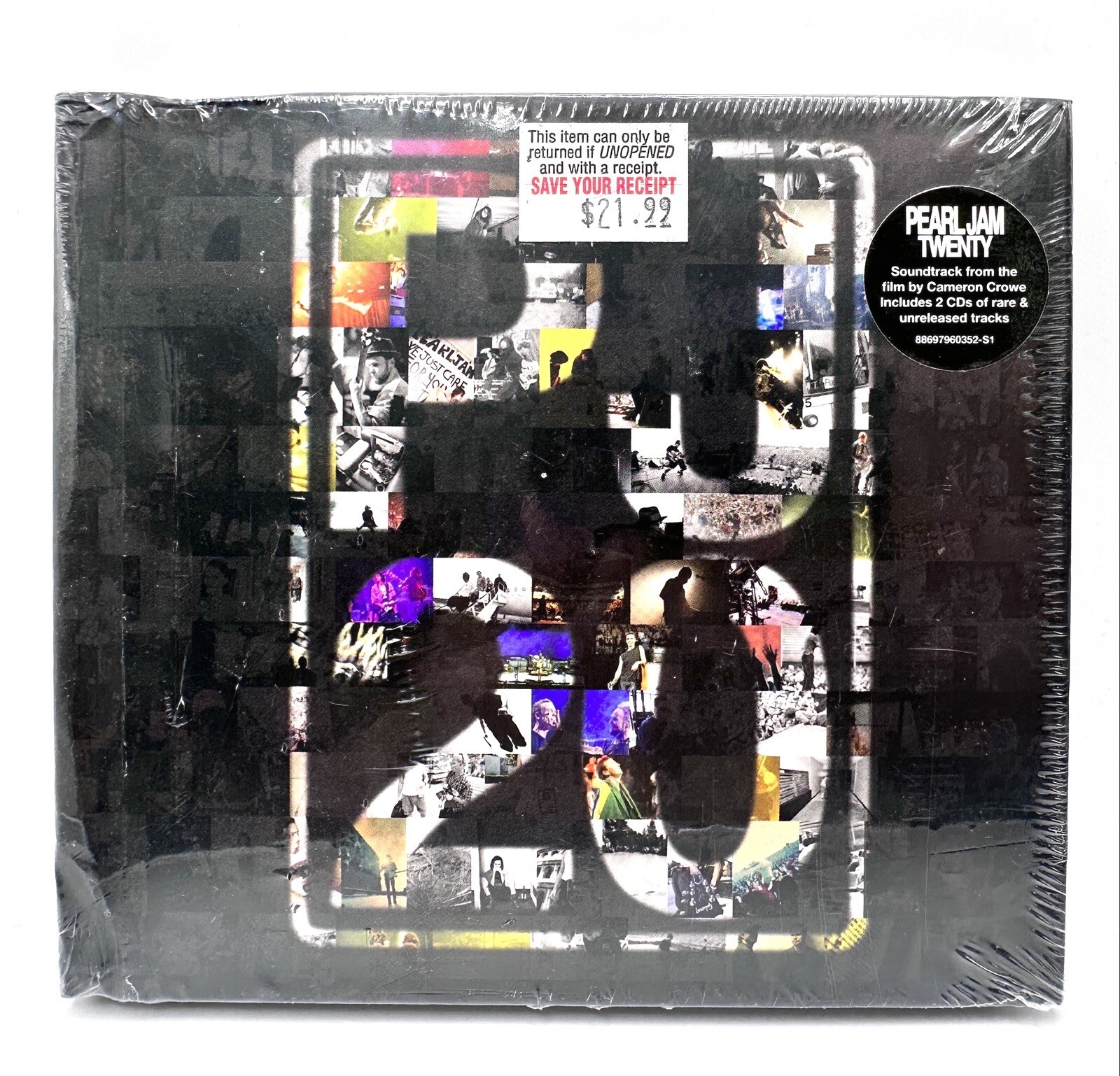 Pearl Jam Twenty Original Motion Picture Soundtrack Double Disc CD ...