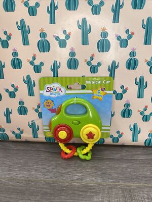 Spark Create Imagine Musical Car Rattle Toy Plays 6 songs Car sounds 9M ...