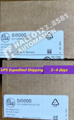IFM SI5000 Flow monitor UPS Shipping | eBay