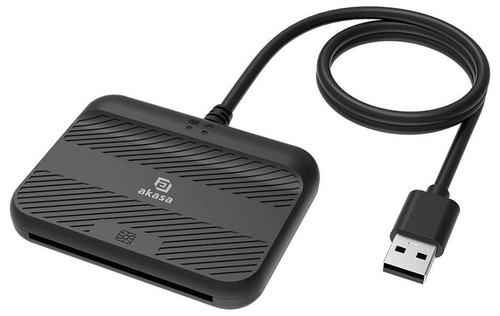 ID Electronics & Smart Card Reader, Black - AK-CR-14BK 4710679552835 | eBay