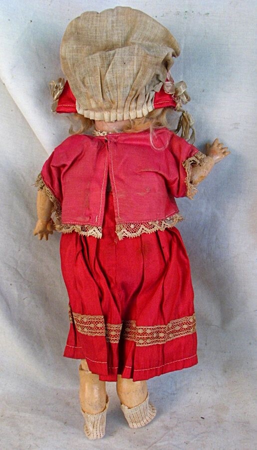 ANTIQUE DOLL WILLIAM GOEBEL ORIGINAL CLOTHES c.1900 | eBay