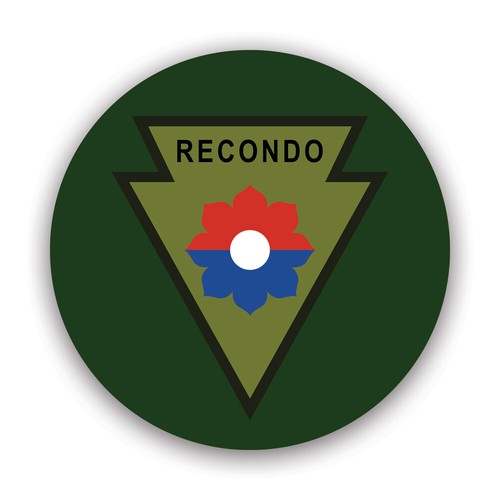 9th Infantry Division Insignia Recondo Sticker Decal - Weatherproof ...