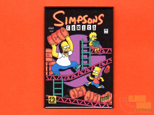 Simpsons Comics Donkey Kong 2x3" fridge/locker magnet arcade cover | eBay