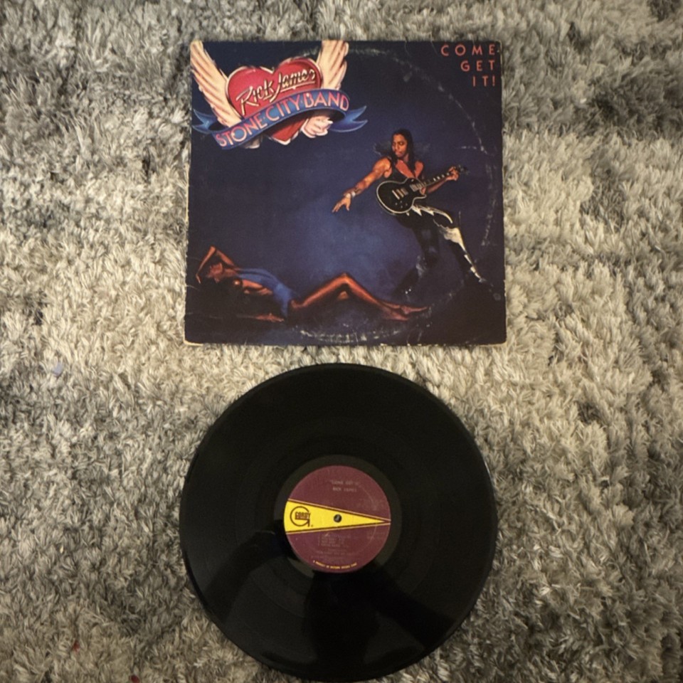 Rick James Stone City Band Come Get It! Funk LP Gordy 12" 33 RPM Vinyl ...