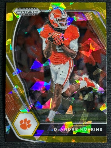 2021 Panini Prizm Draft Picks Gold Ice DeAndre Hopkins #35 Texans ...