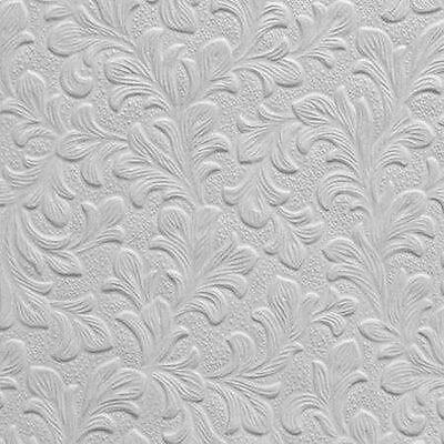 Anaglypta Luxury Textured Vinyl Embossed Paintable Wallpaper Wilton ...