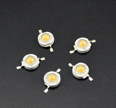 20PCS 1W Led Chip High Power LED Beads 100-110LM Warm White | eBay