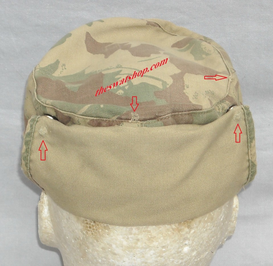 SOUTH AFRICA POLICE CAMOUFLAGE FLAP CAP Original 1980s African | eBay