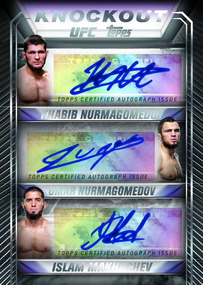 2024 Topps Knockout UFC Factory Sealed Hobby Box - In Hand Ships Fast ...