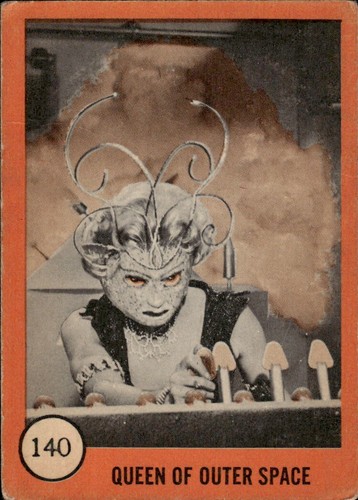 1961 Nu-Cards Horror Monster #140 Queen of Outer Space | eBay