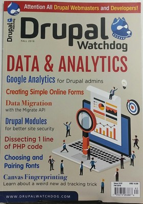 Drupal Watchdog Fall 2016 Data & Analytics Google Migration FREE ...