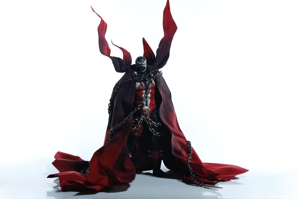 SP-C-SPN-V3: 1/12 Deluxe V3 Wired Cape & Metal Chain x 2 for McFarlane ...