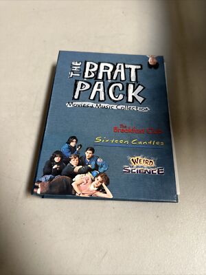 The Brat Pack Movies & Music Collection 3 DVD's 1 CD Album Set w ...