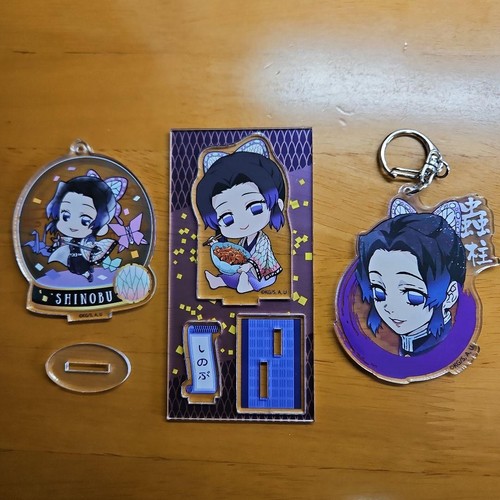 Demon Slayer Kimetsu no Yaiba Kocho Shinobu Acrylic Stand Keychain 2pcs ...