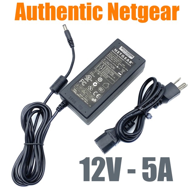Netgear Switching Adapter Dsa-60w-12 1 12060 P/n 332-10192-01 12v 5a ...