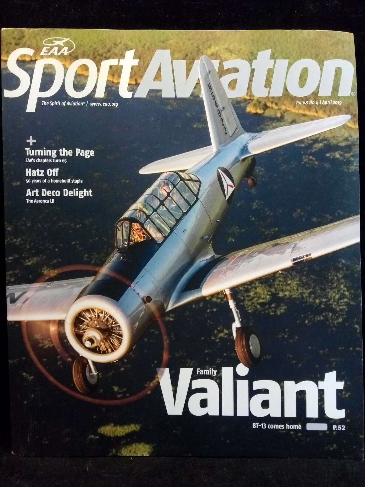 EAA Sport Aviation Magazine April 2019 BT-13 With Aviore Comic Book #3 ...