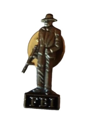 FBI Agent With Gun Pin/Tie Tack | eBay