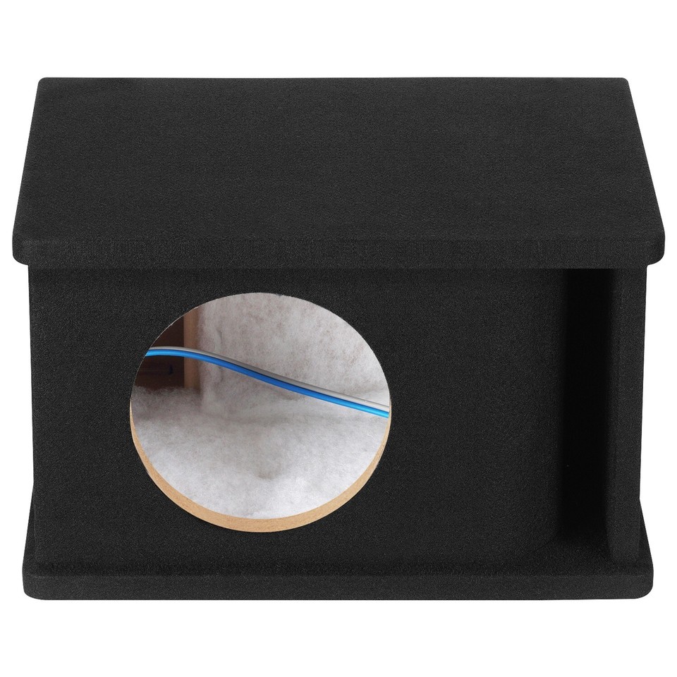 CT Sounds CT1X8 Single 8" Kerf Port Universal-Fit Car Subwoofer Box | eBay