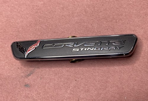 Corvette Stingray C7 Genuine GM OEM Interior Center Console Trim Badge ...