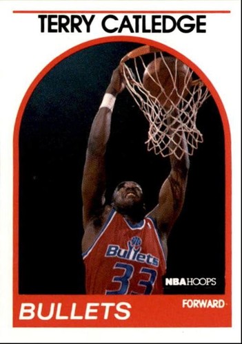 1989-90 Hoops Basketball Card Terry Catledge Washington Bullets #239 | eBay
