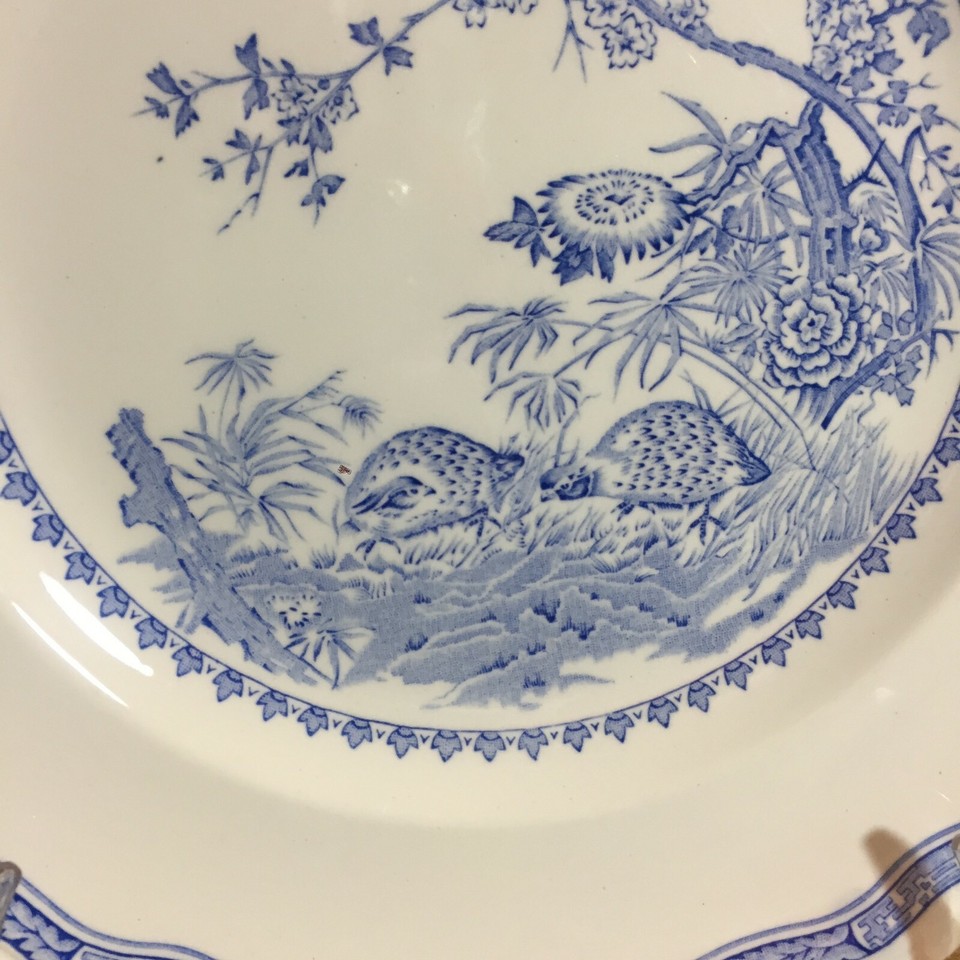 Furnivals Quail Blue England Dishes Various Items Dinnerware & Serving ...