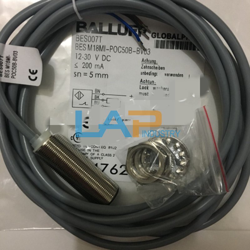 1PC NEW For BALLUFF Proximity Switch BES007T BES M18MI-POC50B-BV03 #ZY ...