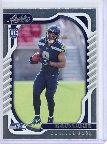 2022 Panini Absolute Kenneth Walker III Base Rookie Card!! Seattle ...