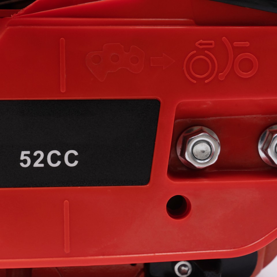 52CC 20" Gasoline Chainsaw Powered Wood Cutting Engine Gas Chain Saw ...