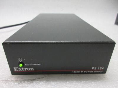 EXTRON PS 124 Multiple Output 12 VDC, 48 W Power Supply 60-1022-01 | eBay