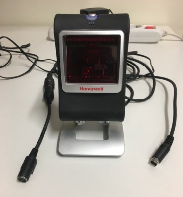 Lecteur Code Barre Metrologic Honeywell Elite MS7580 PS/2 Mini DIN 2D ...