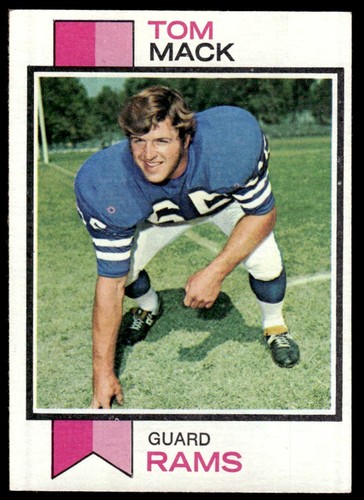 1973 TOPPS TOM MACK 2 LOS ANGELES RAMS #90 | eBay