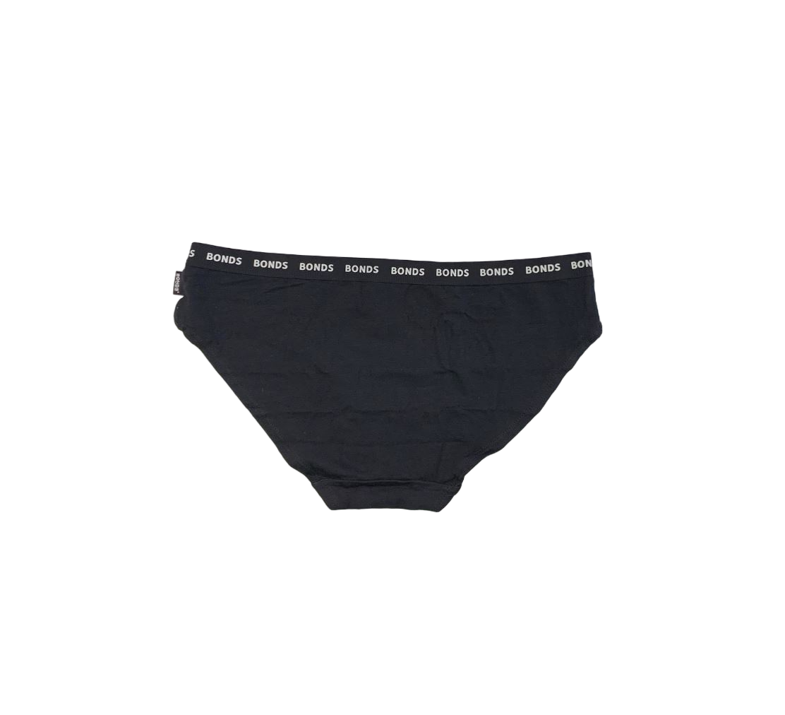6 x Womens Bonds Everyday Bikini Underwear Undies Black | eBay