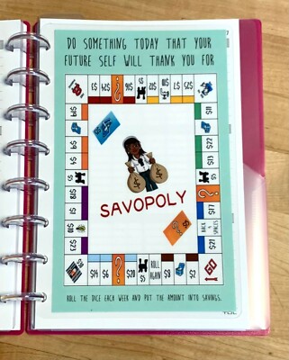 Savopoly Money Saving DASHBOARD 4 use w/ TUL/Arc (8 disc) Planner~ | eBay