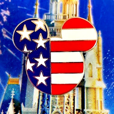 ️ Epcot World Showcase America Pin USA American Country Mickey Head ...