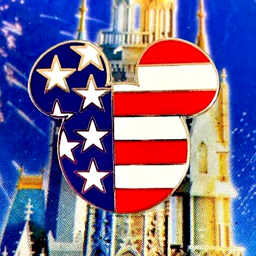 ️ Epcot World Showcase America Pin USA American Country Mickey Head ...