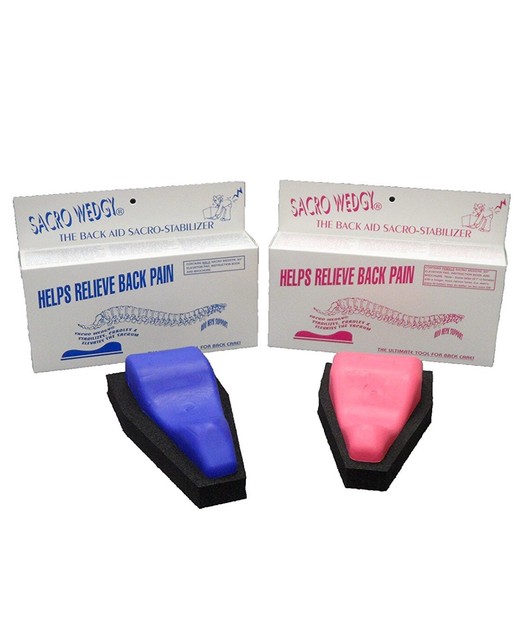Sacro Wedgy Female Version Back Pain Relief Aid Sacrum Stabilizer Pink ...