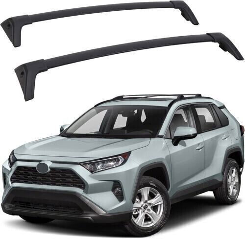 Roof Rack Cross Bars for 2019-2023 RAV-4 RAV4 LE XLE XSE Hybrid Limited ...