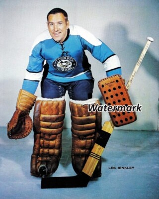 NHL 1969 Pittsburgh Penguins Goalie Les Binkley Color 8 X 10 Photo ...