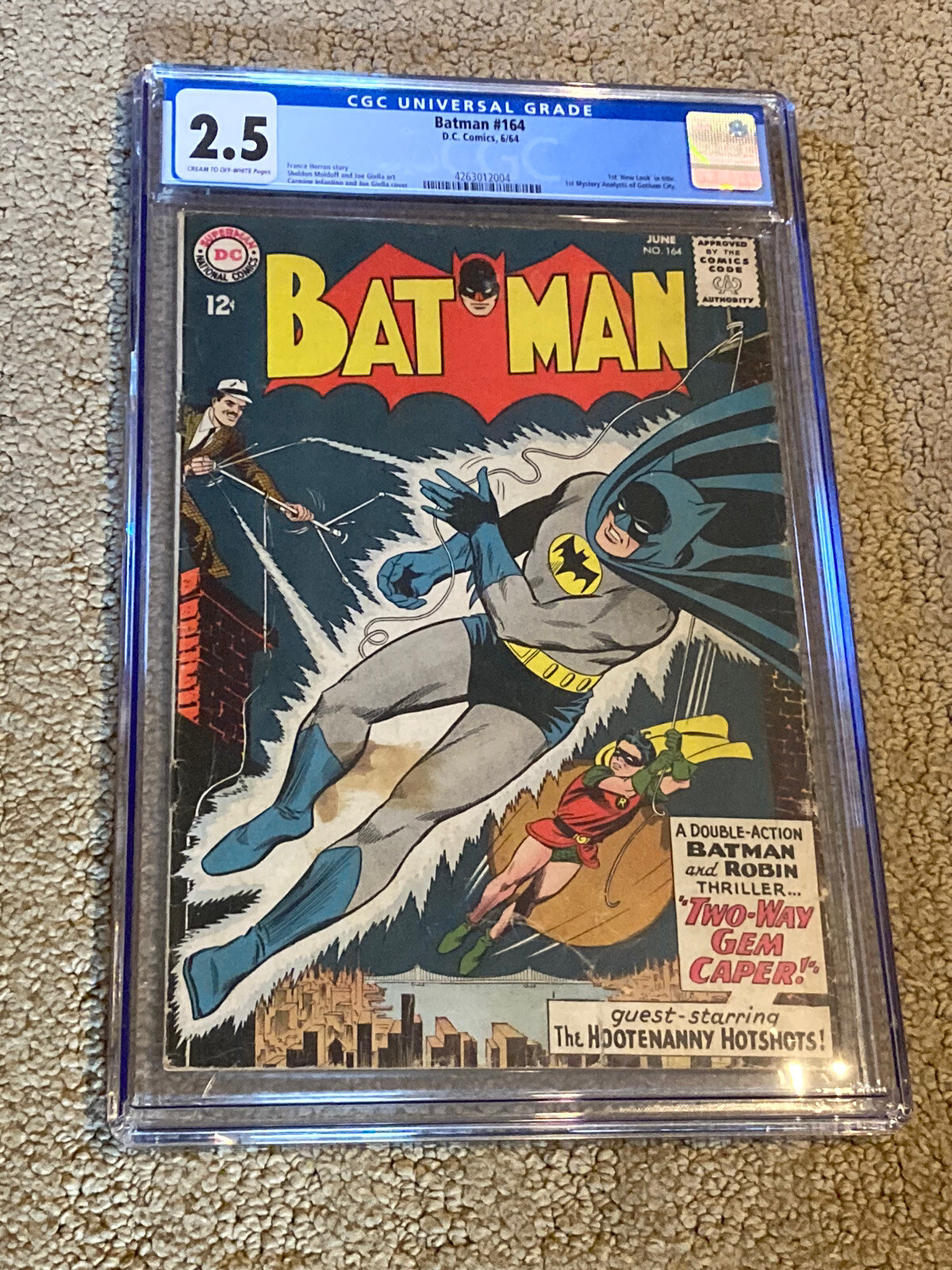 Batman 164 CGC 2.5 (Classic Cover- 1964) | eBay