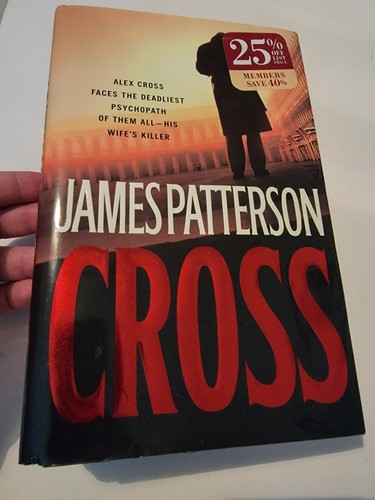 James Patterson Cross Hardcover Book Murder Mystery Thriller ...