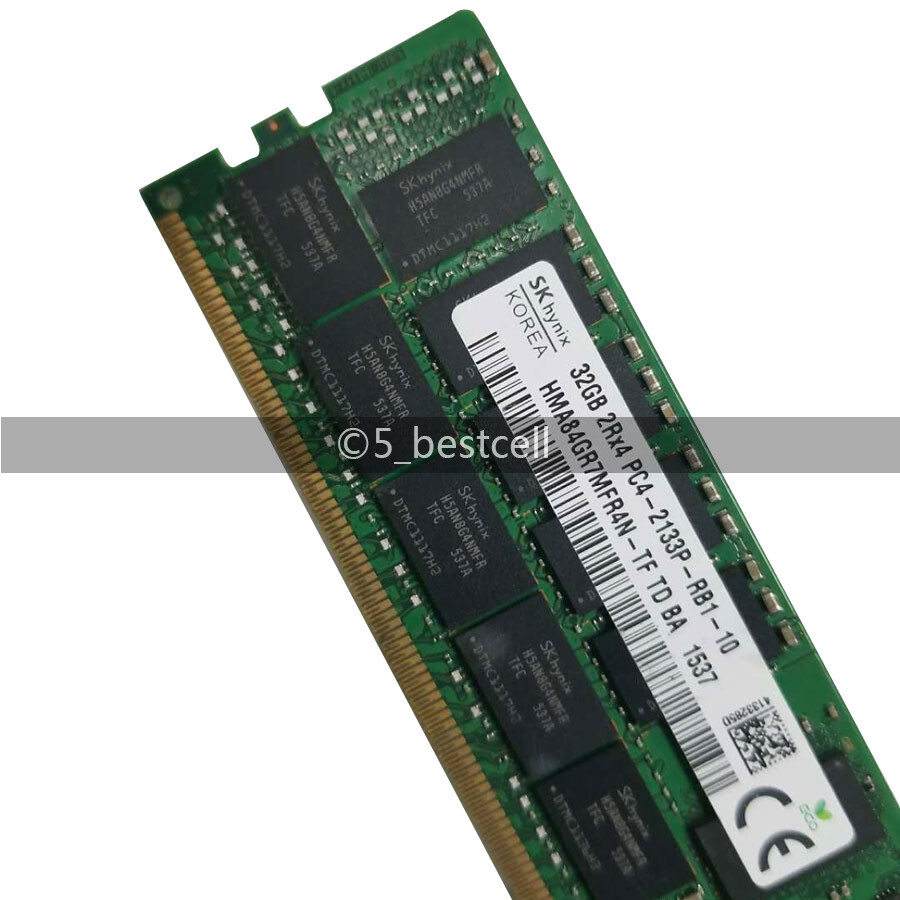 32/64GB 2Rx4 PC4-2133P-R DDR4 2133 2400 2666 2933 3200 MHz ECC REG ...