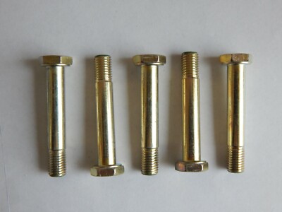 5 x Steel Hex Head Aircraft Bolts, 5/16" UNF, 1 3/8" Grip, NAS6705-22 ...