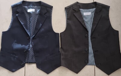 Jacob&Co Classic Formal Vest Suit x2 Grey + Navy Boy Set Dressing Dress ...