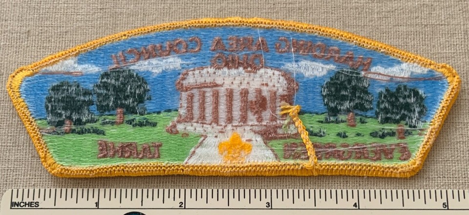 HARDING AREA COUNCIL Boy Scout Shoulder PATCH BSA CSP Evergreen Tarhe ...
