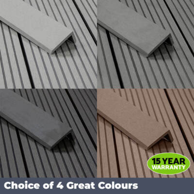 Composite Decking Corner Trims - Pack Of 10 - 22 Linear Metres - UK ...